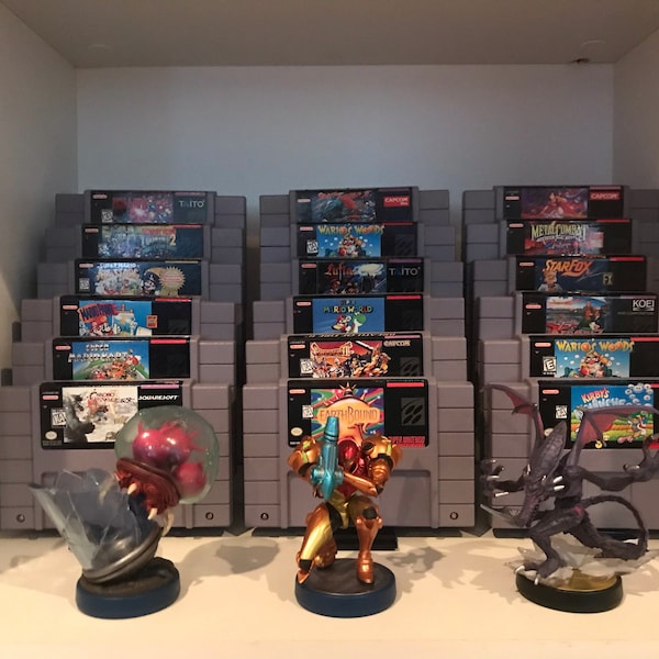 10-pack of Retro Game Stands (displays 60 Games!) - Etsy