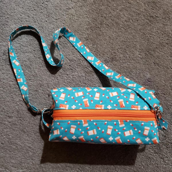 Mini Boxy Pouch Musical Instruments, Handmade Small Zipper Pouch, Mini ...