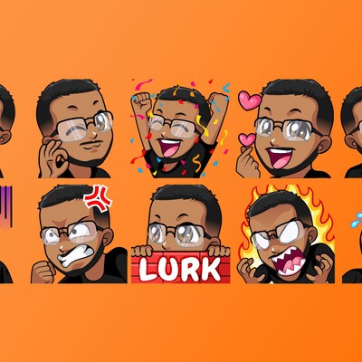 Bart Simpons 3D Animated Emote, Kick Emote, Emotes Commission, Streamer ...