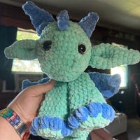 Cato the Dragon Snuggler/lovey Amigurumi Crochet Pattern - Etsy Canada