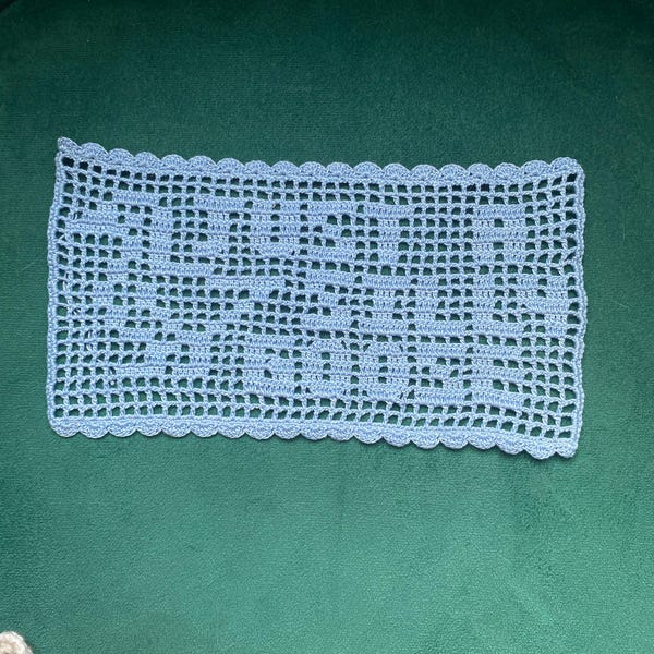 Fricken Bats Filet Crochet Doily Pattern - Etsy