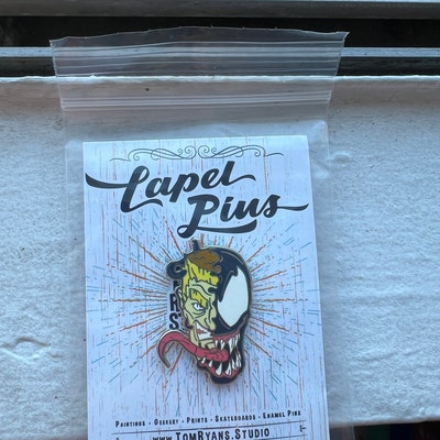 Venom Hard Enamel Pin, Hat Pin - Etsy
