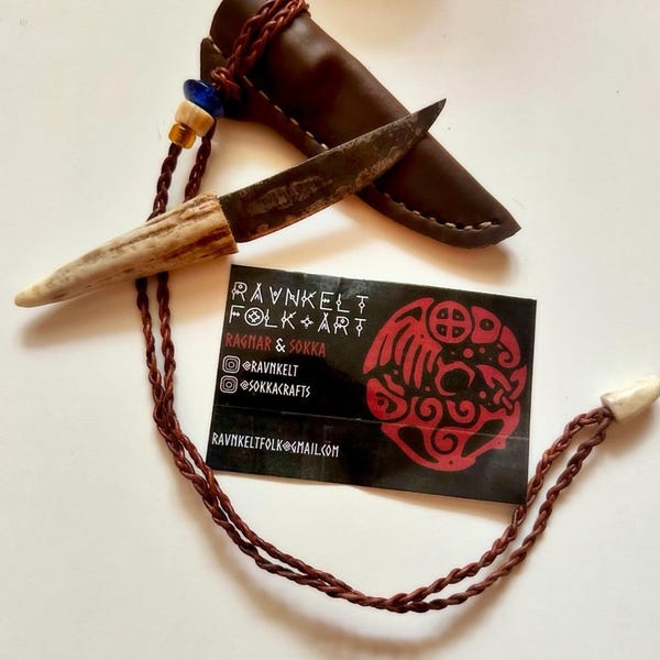 Viking Needle Kit Antler Needle Case Needle Option Reenactor Approved ...