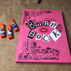 Burn Book Replica BLANK or MOVIE VERSION, 8.5x11, Matte Hardcover - Etsy
