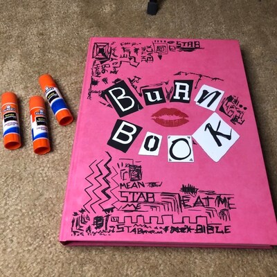 Burn Book Replica BLANK or MOVIE VERSION, 8.5x11, Matte Hardcover - Etsy