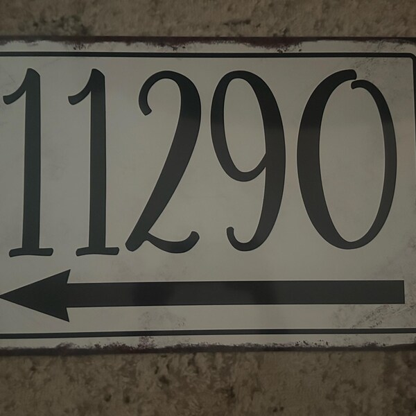 Rustic Address Sign, Farmhouse Decor, House Numbers, Street Sign ...