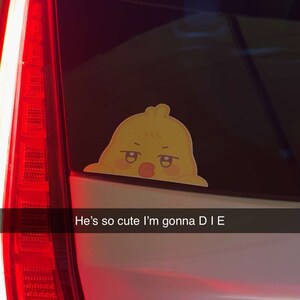 Ateez Aniteez Peeker Car Decals Ateez Stickers Aniteez Decal Ateez Car ...