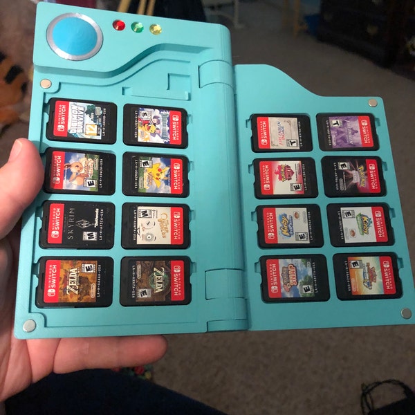 Pokedex Nintendo Switch / Switch 2 Game Cartridge Case Storage Display ...