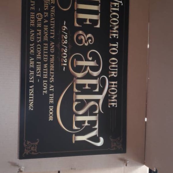 Kitchen Sign | Last Name Kitchen Sign | Farmhouse Sign | Ranch House ...