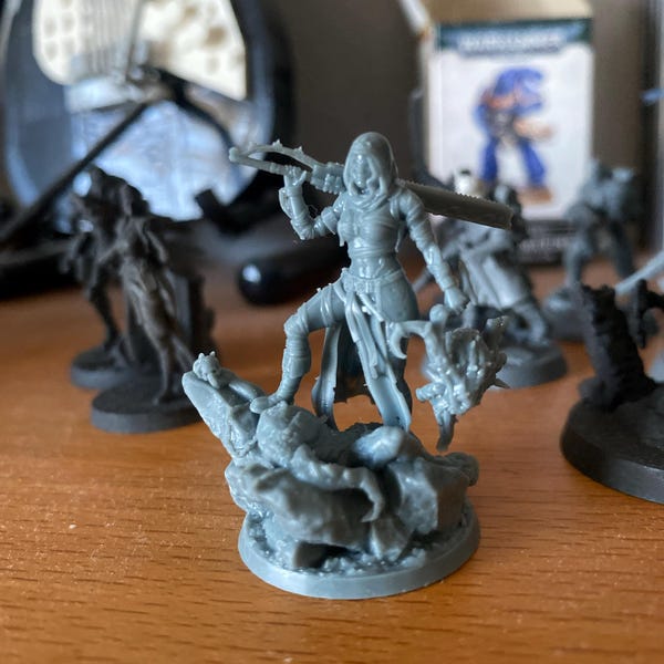 Elle the Musketeer 8K D&d/pathfinder 32mm 75mm 100mm Miniature | RPG ...