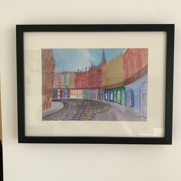 Personalised, Hand Drawn, Illustrated Travel Memory Map - Etsy