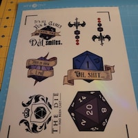 Printable PNG Stickers - Fun Adult Workplace Sticker Bundle - Digital ...