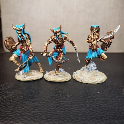 Akata Gnoll God Huge Miniature by Archvillain Games. - Etsy