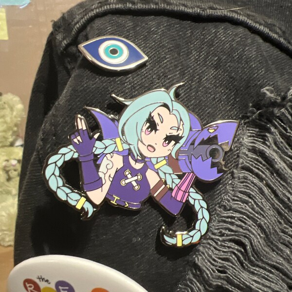 Jinx Hard Enamel Pin - Etsy
