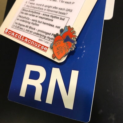 Human Heart Enamel Lapel Pin EP106 Medical and Anatomy Pins for Doctors ...