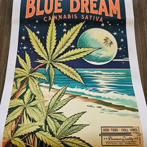 Weed Art Print, Mary Jane Wall Art, 420 Poster, Elevate Your Space With the Mary Jane Cannabis ...