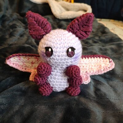 Moth Crochet Pattern Amigurumi Pattern Crochet Amigurumi Butterfly ...