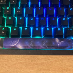 Cute Uwu Rose Gold Metal Artisan Keycap Custom Mechanical Keyboard Cute ...