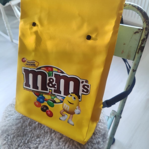 Quirky KRISPY KREME DOUGHNUT Backpack and Sling Crossbody Bag for Man ...