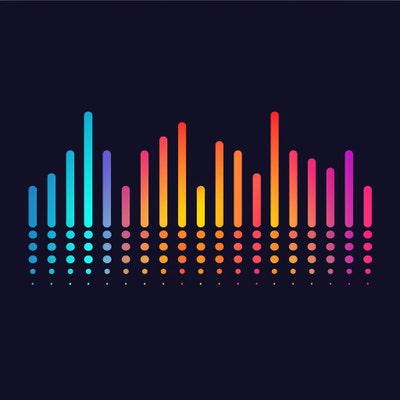 Abstract SVG Shape, Moon Waves , Ocean SVG, Frequency SVG, Cri Cut File ...