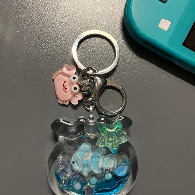 Customizable Fish Tank Keychain Phone Grip - Etsy