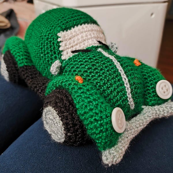 Amigurumi Classic Mini Cooper Inspired Car CROCHET PATTERN PDF Toy Home ...