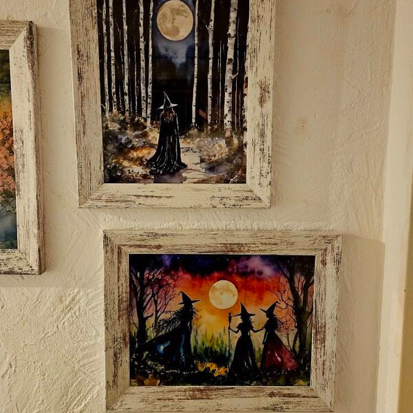 THE THREE SISTERS ~ Altar Print (download Only) ~ Witchy Watercolour ...