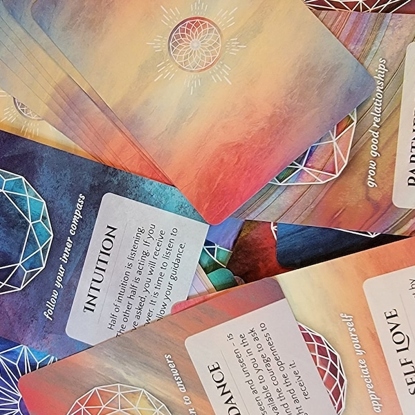 Opal Oracle Deck – 72 Cards for Self-compassion, Guidance by Heather ...