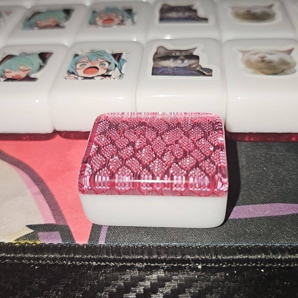 XL Seaside Escape Tile Game Diy Handmade Customized Mahjong Tiles Set ...