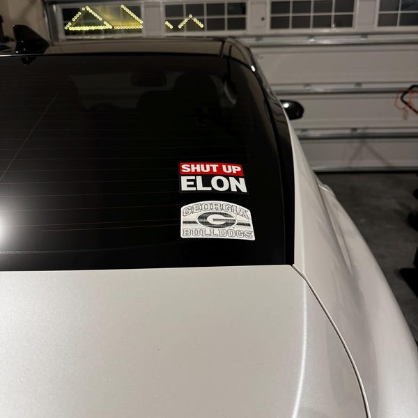 Tesla Owner Bumper Sticker, I Bought This Before ELON WENT CRAZY, Tesla ... Tesla Owner Bumper Sticker, I Bought This Before ELON WENT CRAZY, Tesla ...
