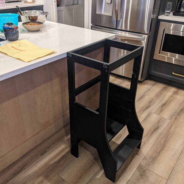 Learning Stand, Learning Kitchen Tower, Montessori Tower, Children's ...