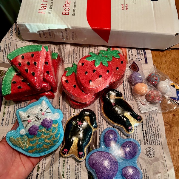 Confetti Bath Bomb. Bath Bomb Dust. Fizzy Bath Confetti. Bath Time Fun ...