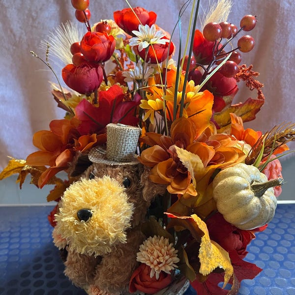 Shell-made Turtle Lovers Floral Arrangements in a Sea Shell, Various ...