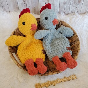 Hazel Hen Crochet Pattern Crochet Chicken Rooster Snuggle - Etsy