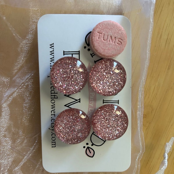 Silver Glitter Magnet Set, Silver Glitter Pushpins, Decorative Pushpins ...