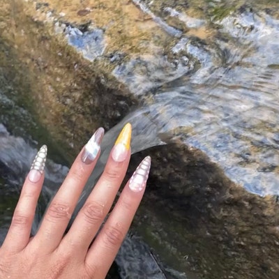 Handmade Doja Press on Nails Y2k Style Nails / Punk Nails / - Etsy