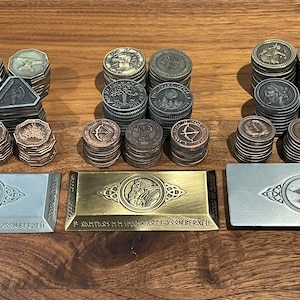 Fantasy Coins Dwarven Gold | Etsy
