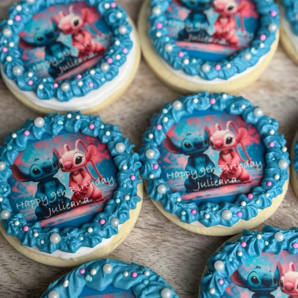 Custom Edible Images Oreo Cupcake Toppers Drink Toppers 1" 2" - Etsy