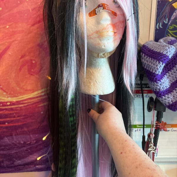 Zebra Tiger Stripe Clip in 18 Inch Hand Made Hair Extension 12 Colours ...