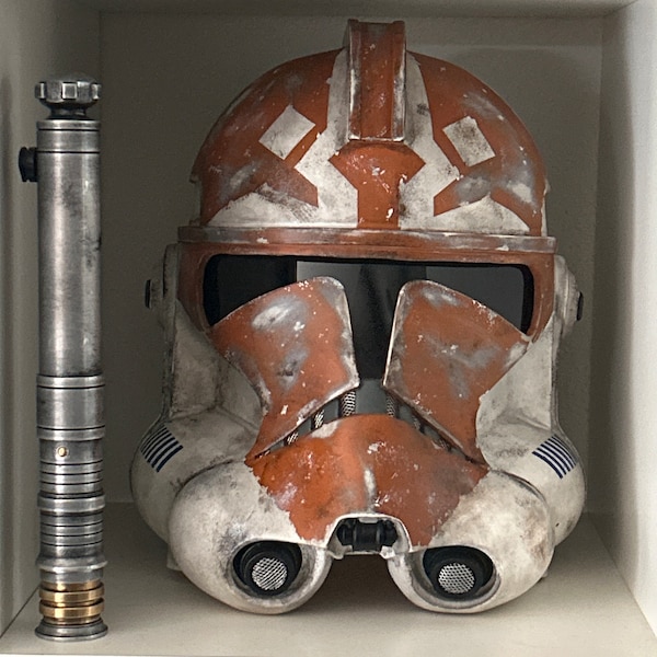 Clone Trooper Helmet Captain Howzer helmet clone wars Star Wars - Etsy ...