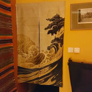 Japanese Koi Fish Noren Japanese Noren Door Doorway Curtain - Etsy