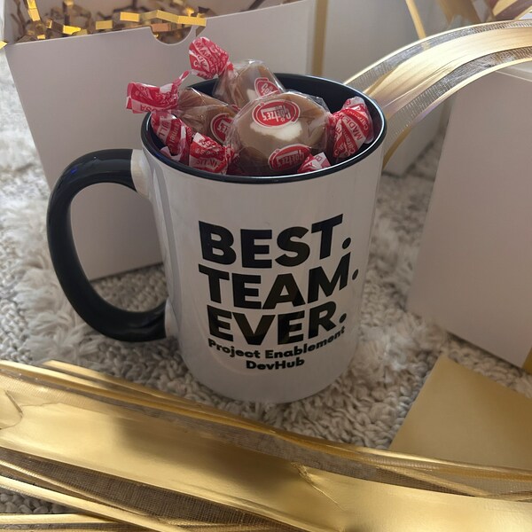 Team Definition, Best Team Ever, Personalized Mug, Employee ...