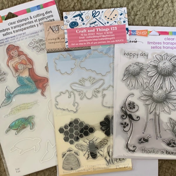 Sizzix Thinlits by Brenda Walton- 14 Piece Die Set-whimsy & Delight - Etsy