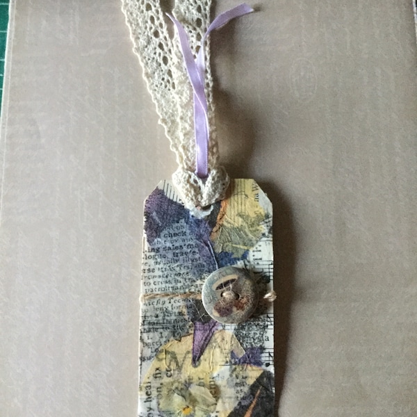 Beautiful Hand Crafted Junk Journal Tags. Each One is Unique in an ...