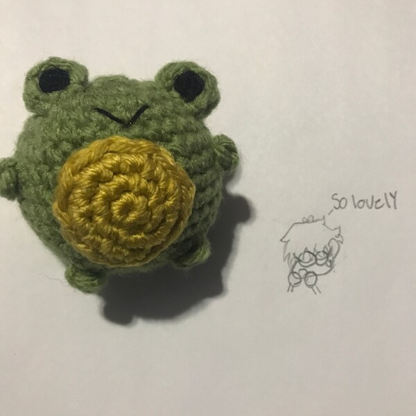 Tiny Crochet Frog Pal - Etsy