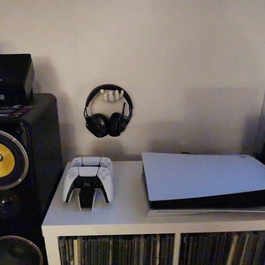Floating Headphone Hanger Wall Mounted Headphone Stand - Etsy