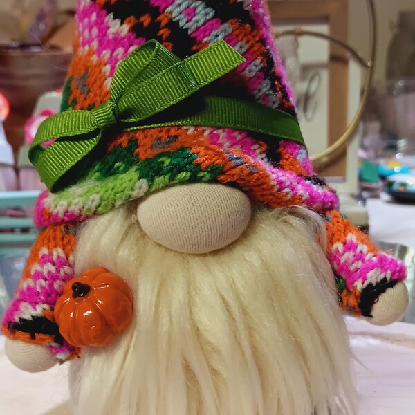 Upcycled Sweater Gnome: Hippy Halloween Decor - Etsy