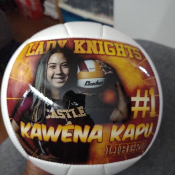 Custom Made Volleyball - High School Senior Gift, Senior Night ...