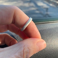 Silver and Gold Stacking Rings Hand-hammered 14K Gold Filled Brushed ...