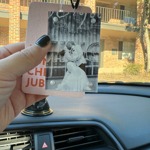 Car Photo Frame Holder, Personalized Picture Frame for Your Car's Sun ...